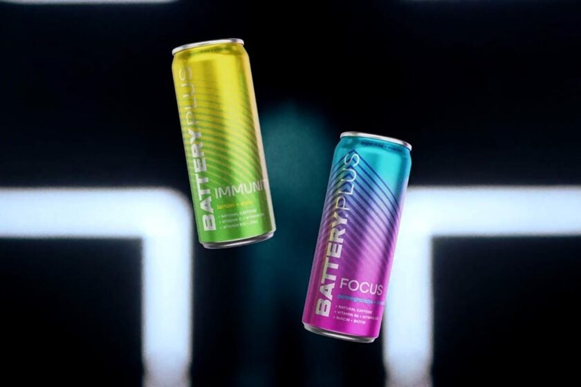 Battery Plus Immunity and Battery Plus Focus energy drinks
