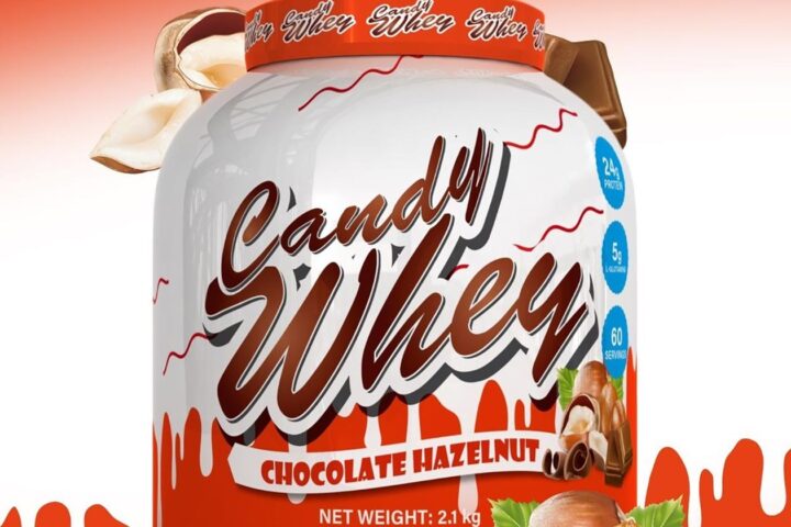 Candy Whey's Chocolate Orange and Chocolate Hazelnut flavors