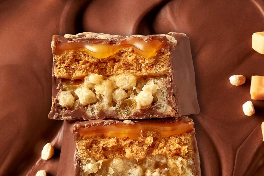 Myprotein's Toasted Marshmallow Crispy Layered Protein Bar