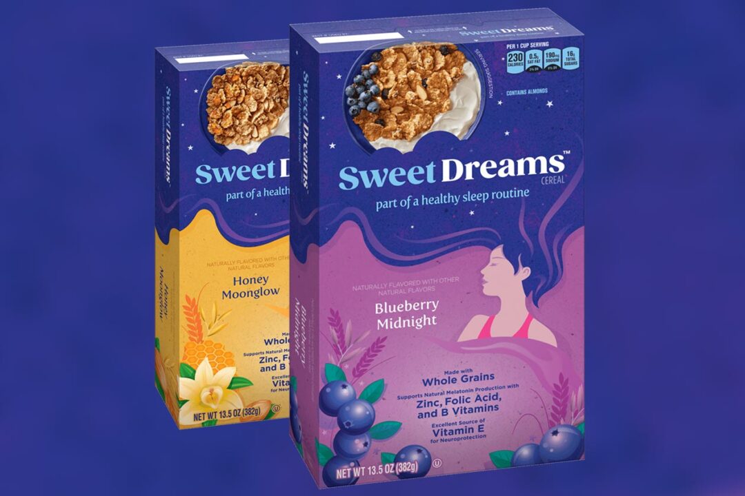 Nighttime Sweet Dreams cereal made for a good night's sleep