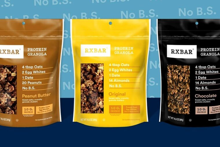 RXBar introduces its higher protein RXBar Protein Granola