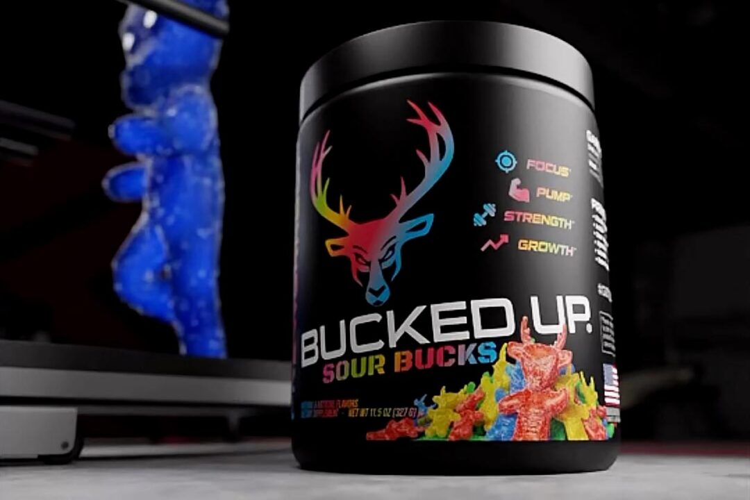Bucked Up gives its self-titled pre-workout a sour candy twist