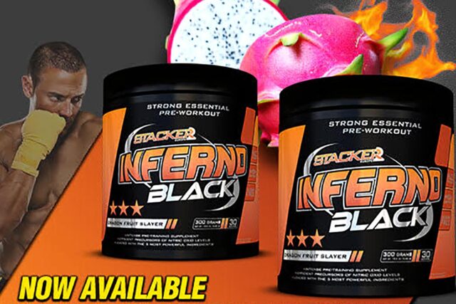 Stacker2 Europe's Dragon Fruit Slayer flavor of Inferno Black