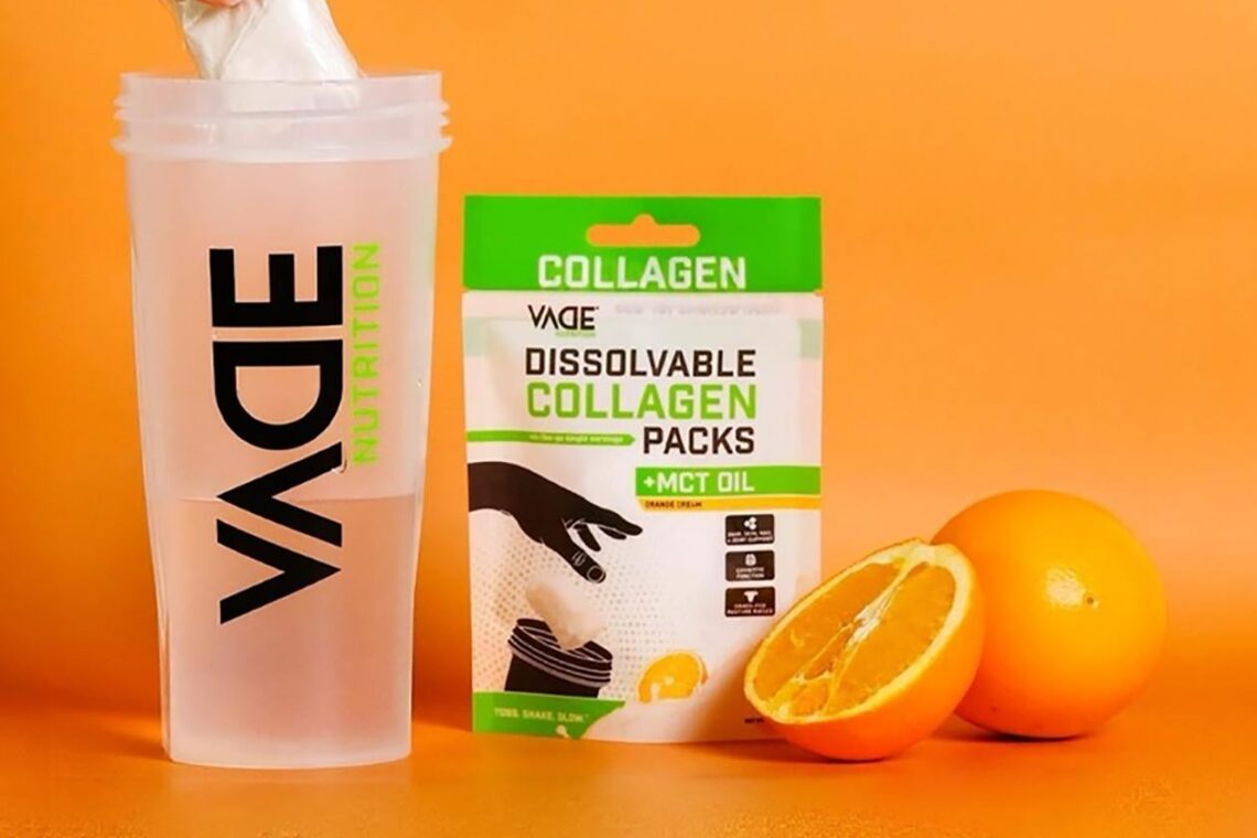 Vade Nutrition puts collagen and MCTs into its dissolvable pouch