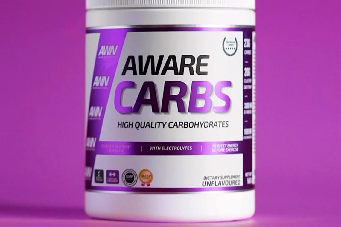 Aware Nutrition Cluster Dextrin carbohydrate product Aware Carb