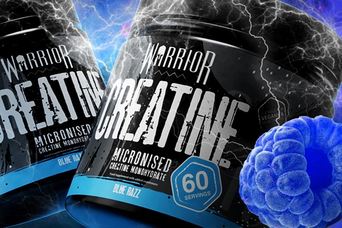 Warrior Supplements adds Blue Razz to its Warrior Creatine menu