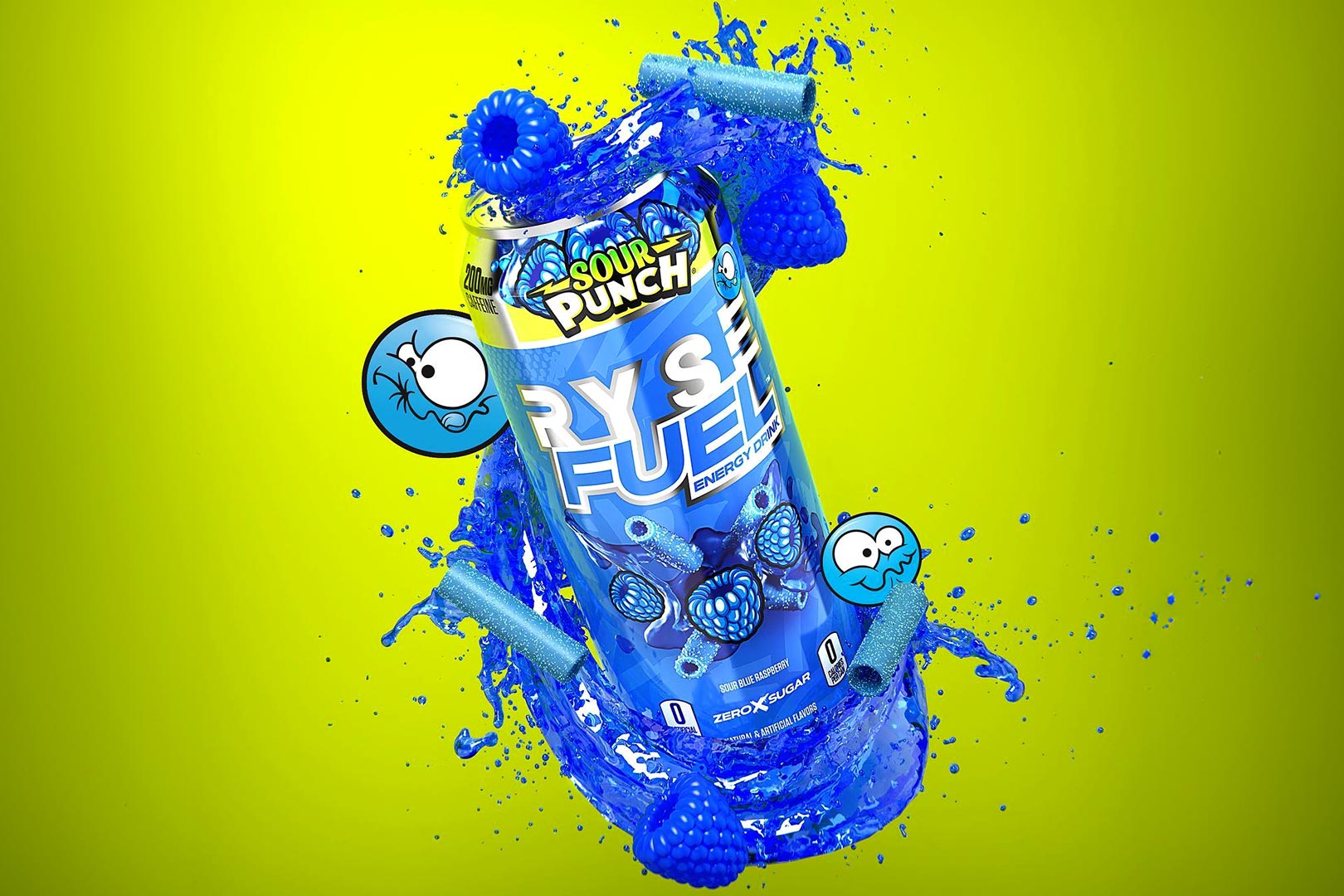 RYSE and Sour Punch creates a Sour Blue Raspberry RYSE Fuel RYSE and Sour Punch creates a Sour Blue Raspberry RYSE Fuel