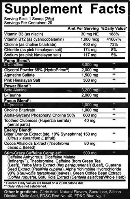 5% Nutrition steps up the pumps and focus in 5150 Gladiator