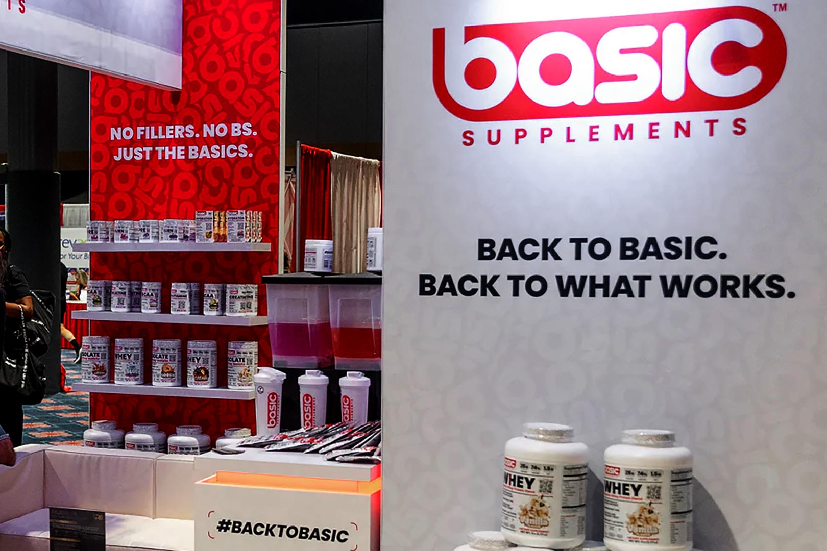 Basic Supplements back in the Stack3d Pavilion at the Arnold