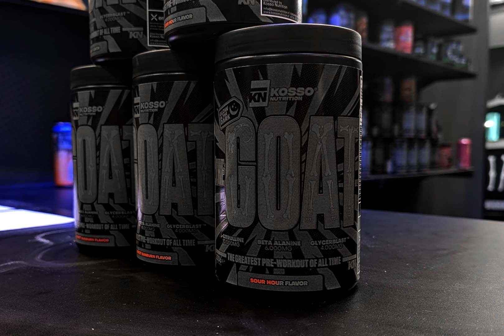 Kosso Nutrition's ultimate pre-workout innovation The GOAT