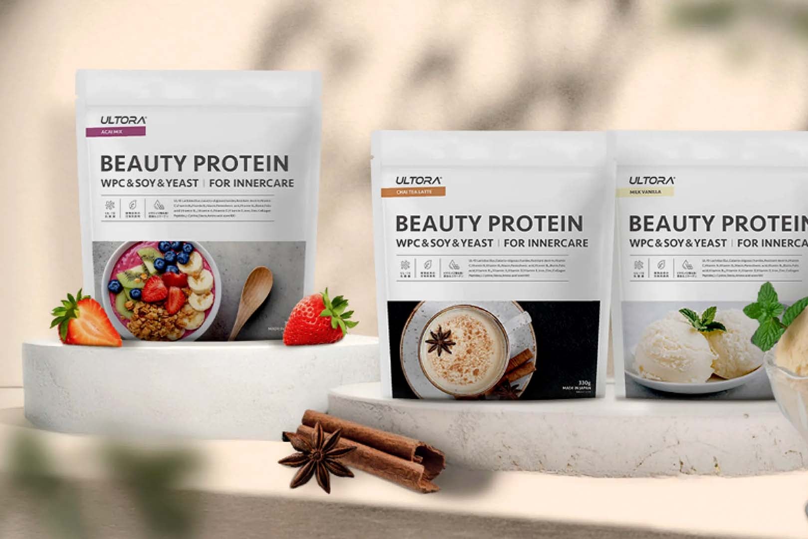Ultora Beauty Protein welcomes three new flavors for wellness