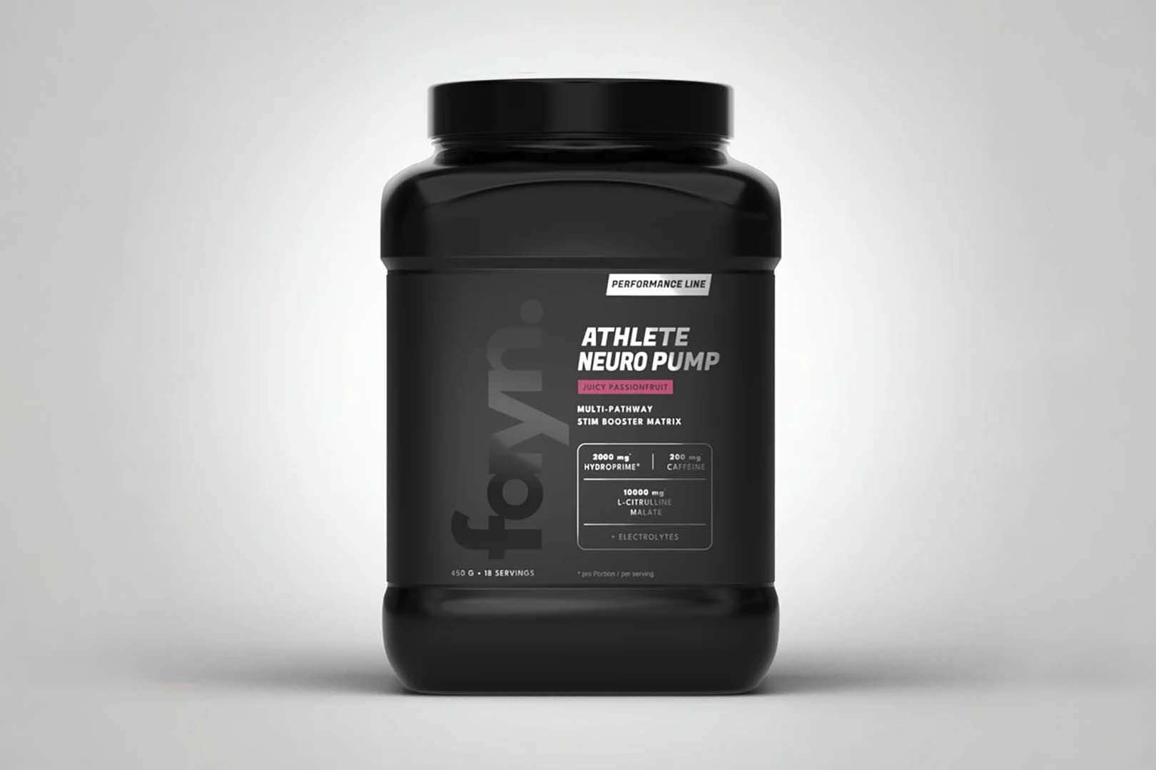 Fayn adds nootropics and caffeine for Athlete Neuro Pump