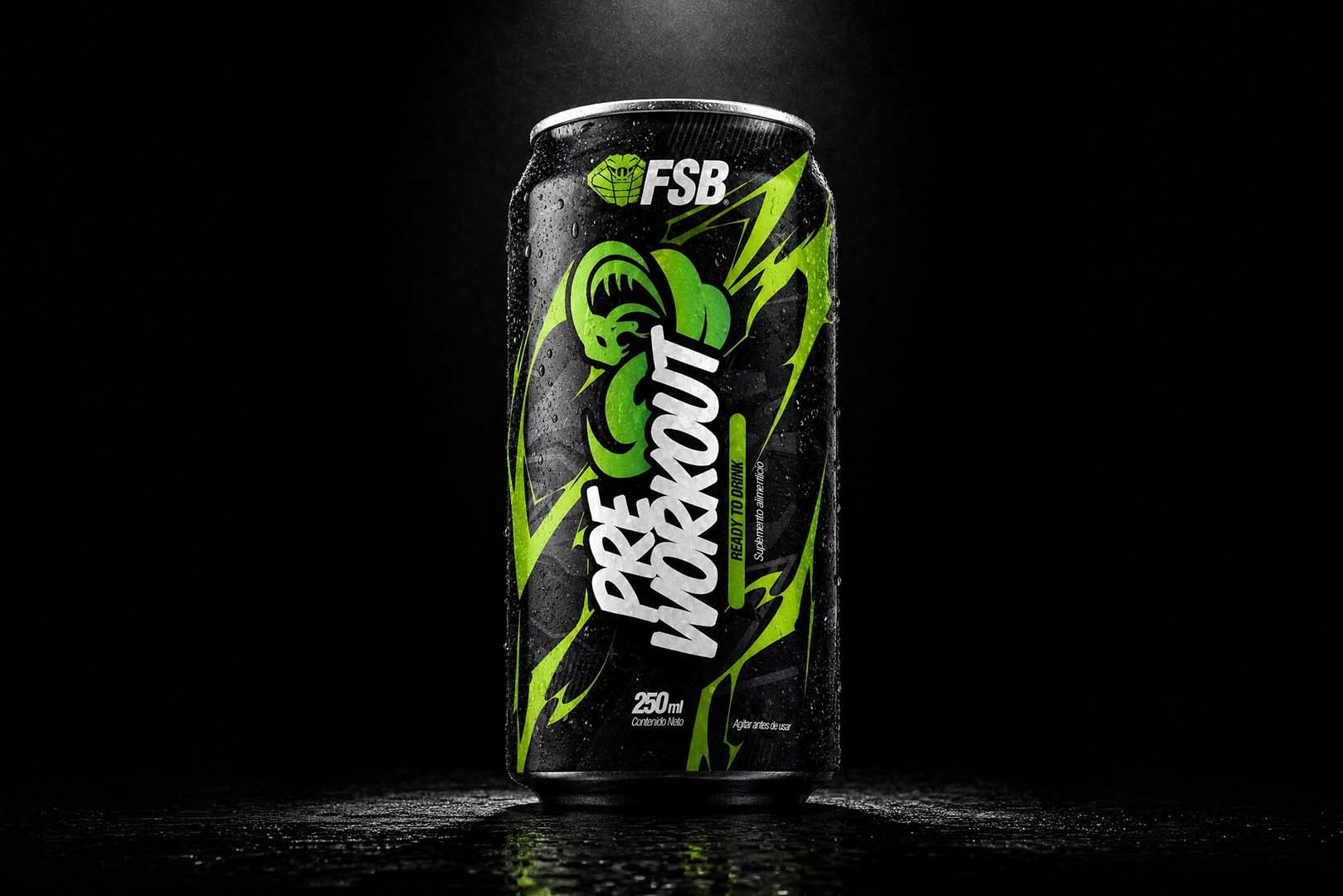 Canned FSB Pre-Workout Drink set to launch on tje 20th of June