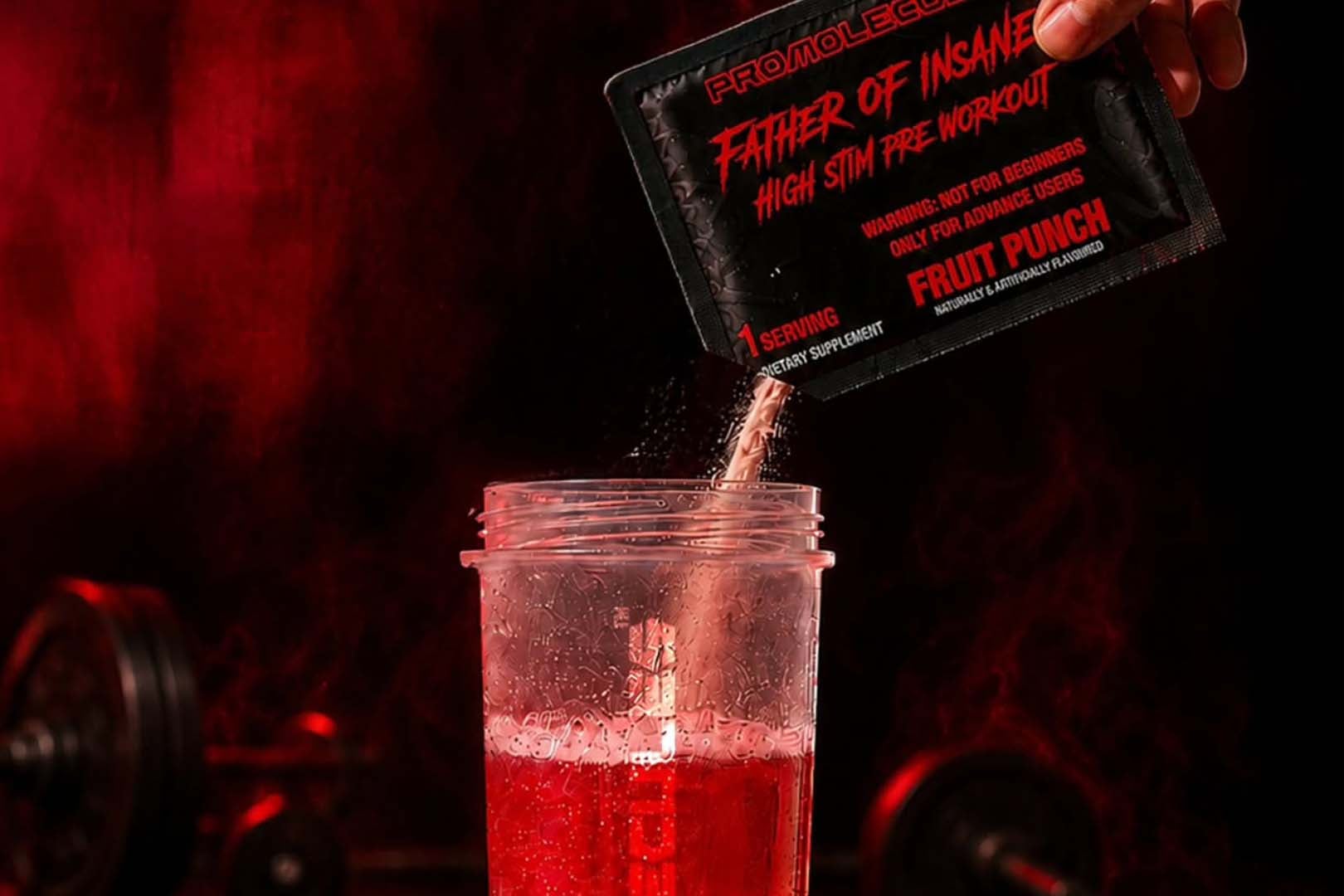 Promolecules Father Of Insane pre workout in sachets